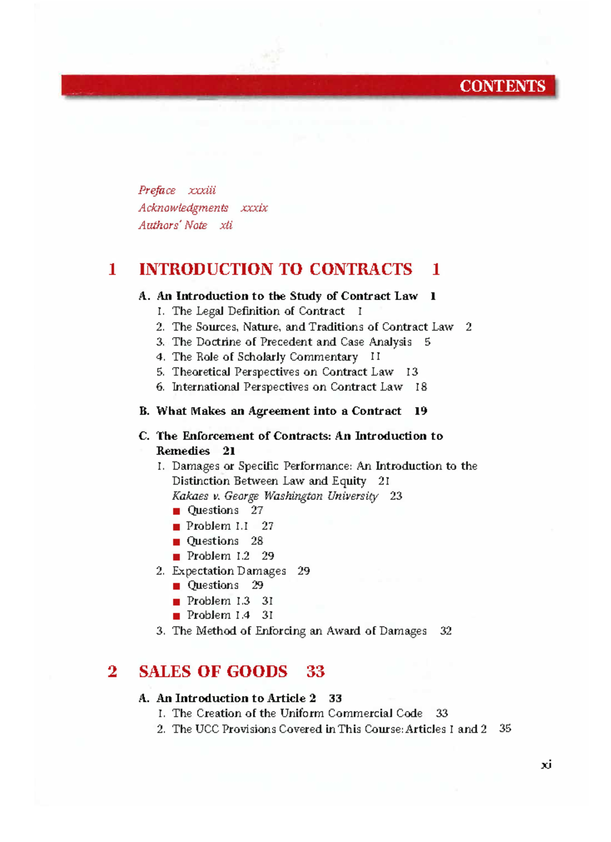 Contracts (Moore, fall-2021) - . CONTENTS Preface xxxiii ...