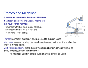 Frames and Machines - 2 - Prof. Nestor - Example: Compute the ...