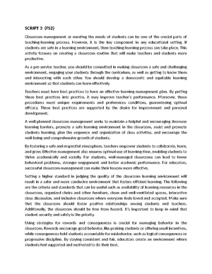 Module 4 the teaching profession - Module No. MODULE OVERVIEW Society ...