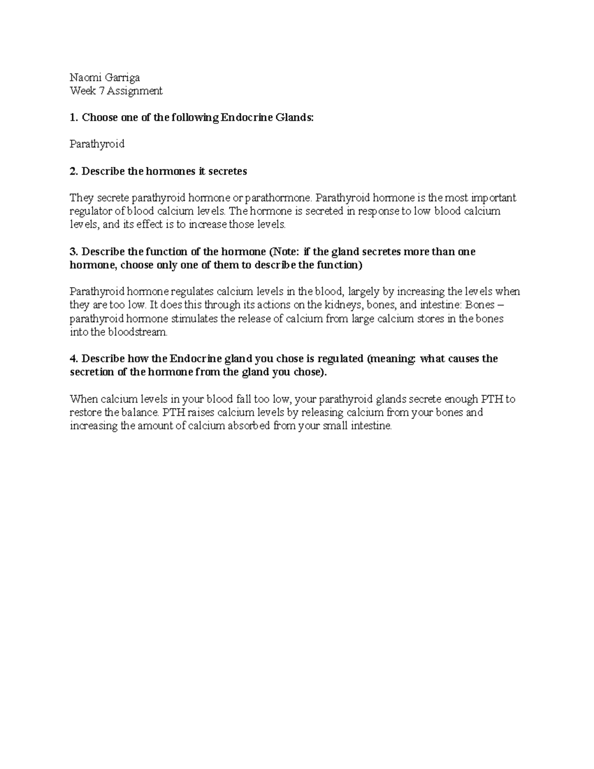 Week 7 Assignment Naomi Garriga - Naomi Garriga Week 7 Assignment 1 ...