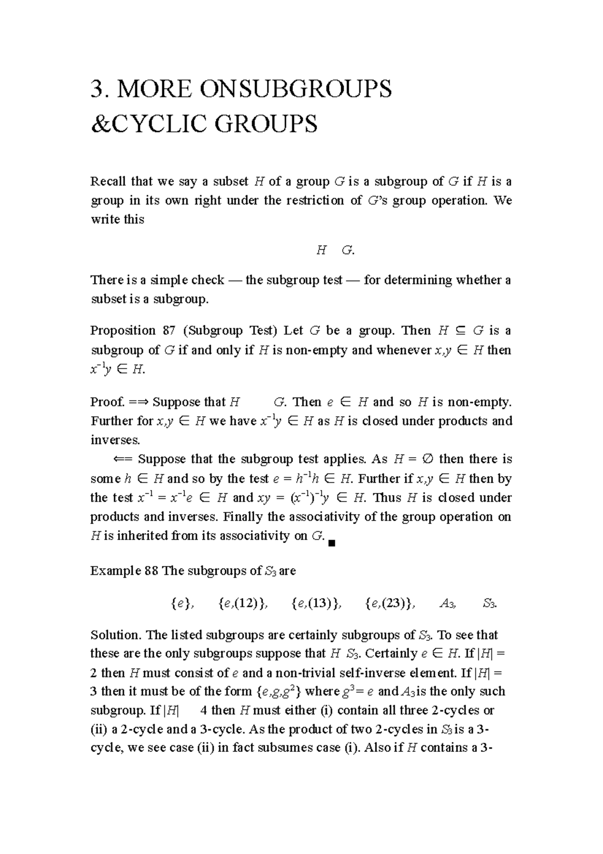Gga 4 Groups And Group Actions Sheet 4 Ht23 Modular Arithmetic Cosets And Lagranges 3