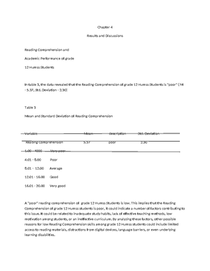 Lesson 1 - Introduction, SOP, and Hypothesis - LESSON 1: Chapter One: Featuring Introduction ...