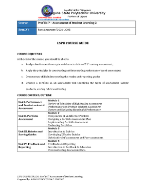 Engaging Activity - Guidelines in selecting/ constructing assessment ...