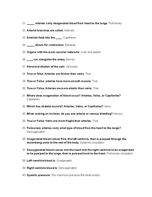 Thoracic and Pulmonary Worksheet - SURG 213 - Studocu