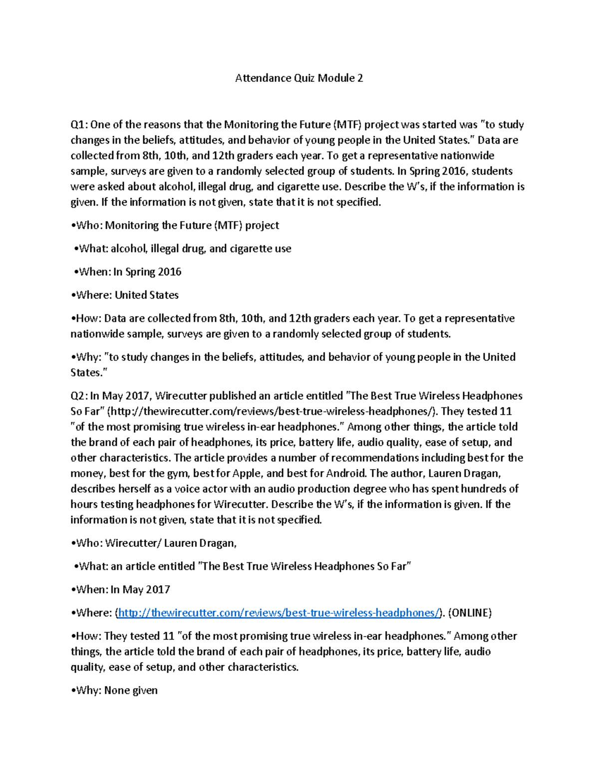 6307CDEC 85C0 4BBC 88D6 7AB9955AB3E0 - Attendance Quiz Module 2 Q1: One of the reasons that the ...