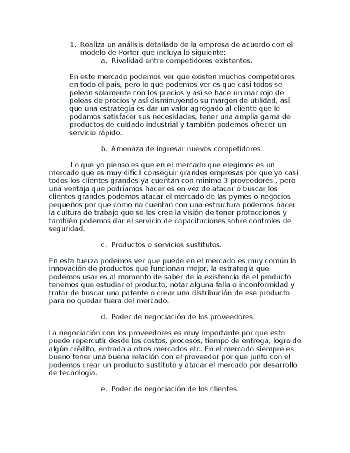 Evidencia 2 TI Carlos - dfyjdtyj - Realiza un análisis detallado de la ...