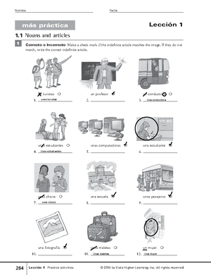 SPA101- Lección 4.3 Stem-changing Verbs E-I - más práctica Lección 4 ...