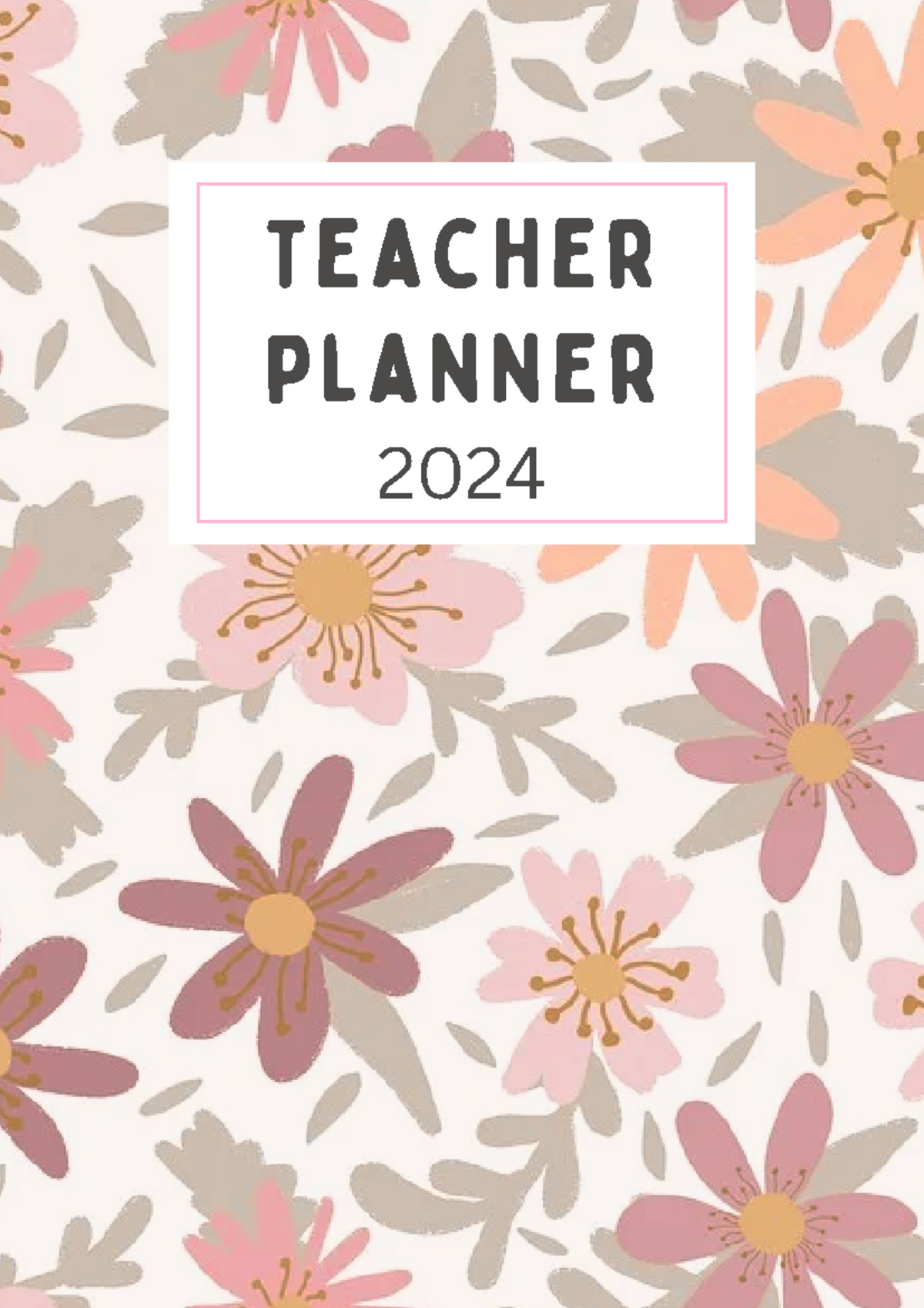 Teacher planner for 2024 - 2024 teacher planner Name and surname ...