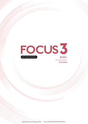 Focus 3 Second Edition Kompendium Maturalne Klucz Odpowiedzi - ANSWER KEY Units 1- Exercise 1 1 ...