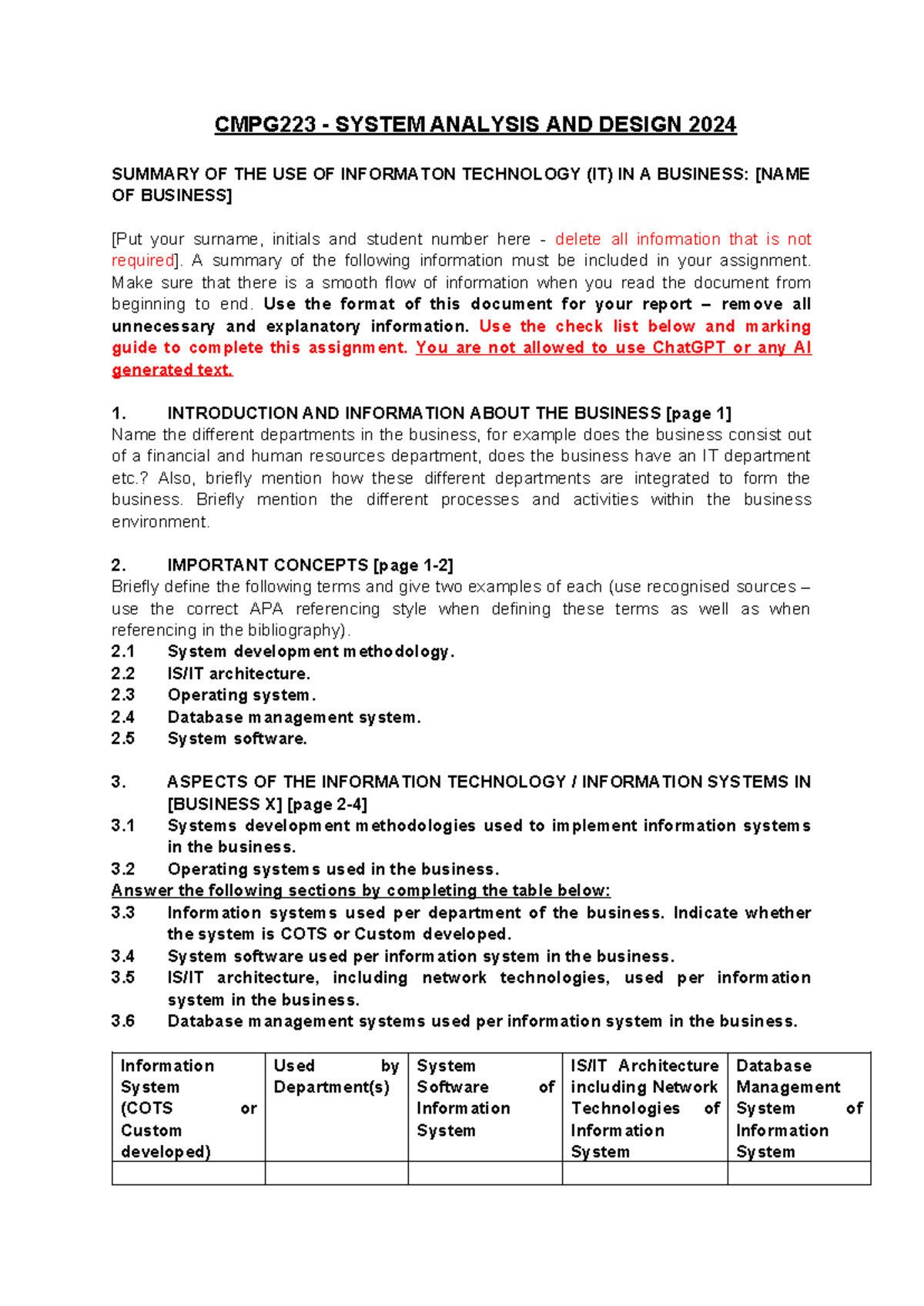 CMPG223 Practical Workweek Assignment 2024 NEW ver FIN - CMPG223 ...