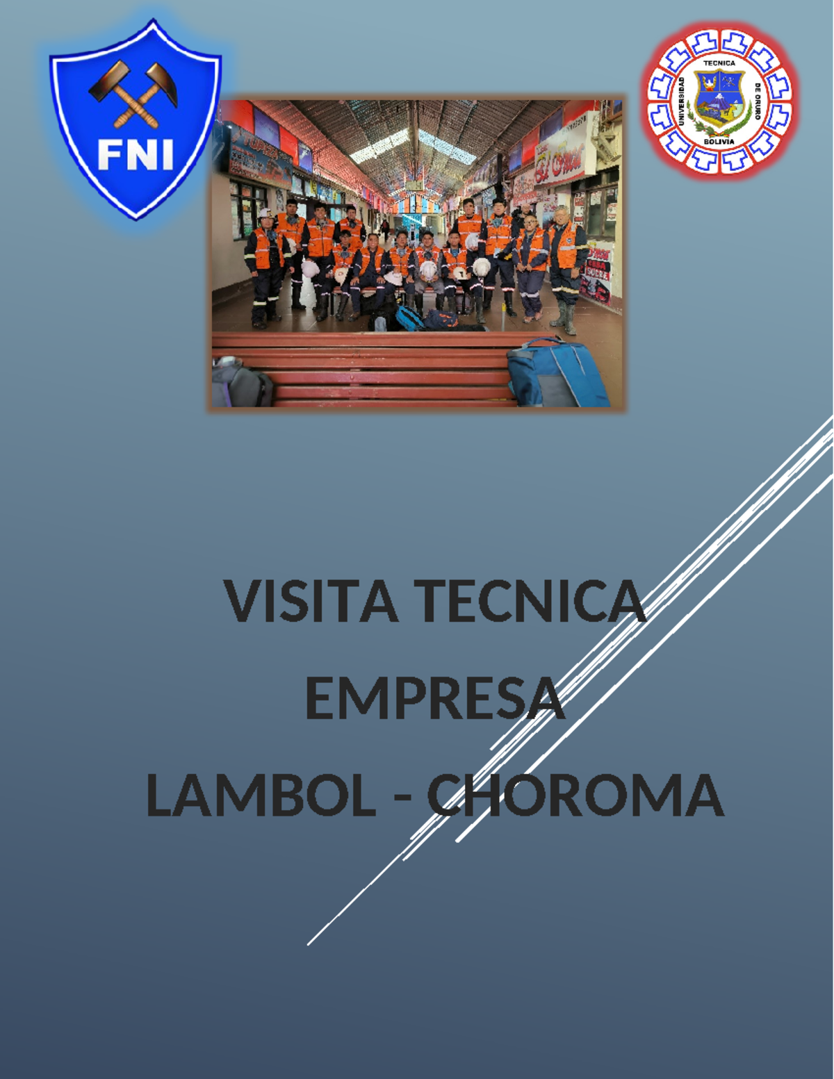 Informe visita tecnica lambo choroma - VISITA TECNICA EMPRESA LAMBOL ...