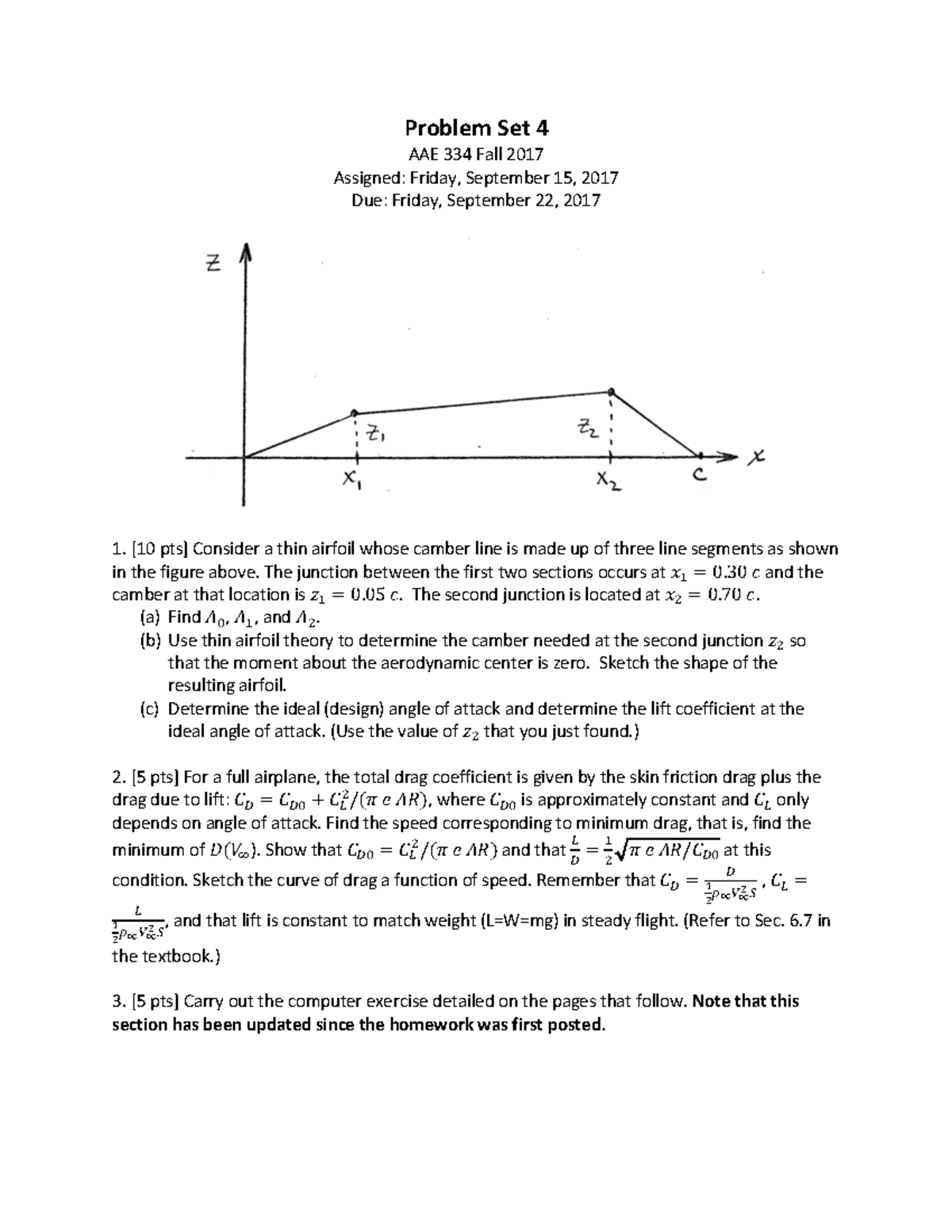 HW4 AAE334 upload - Hw 4 Assignment - Problem Set AAE 334 Fall 2017 Ass igned: Friday, September ...