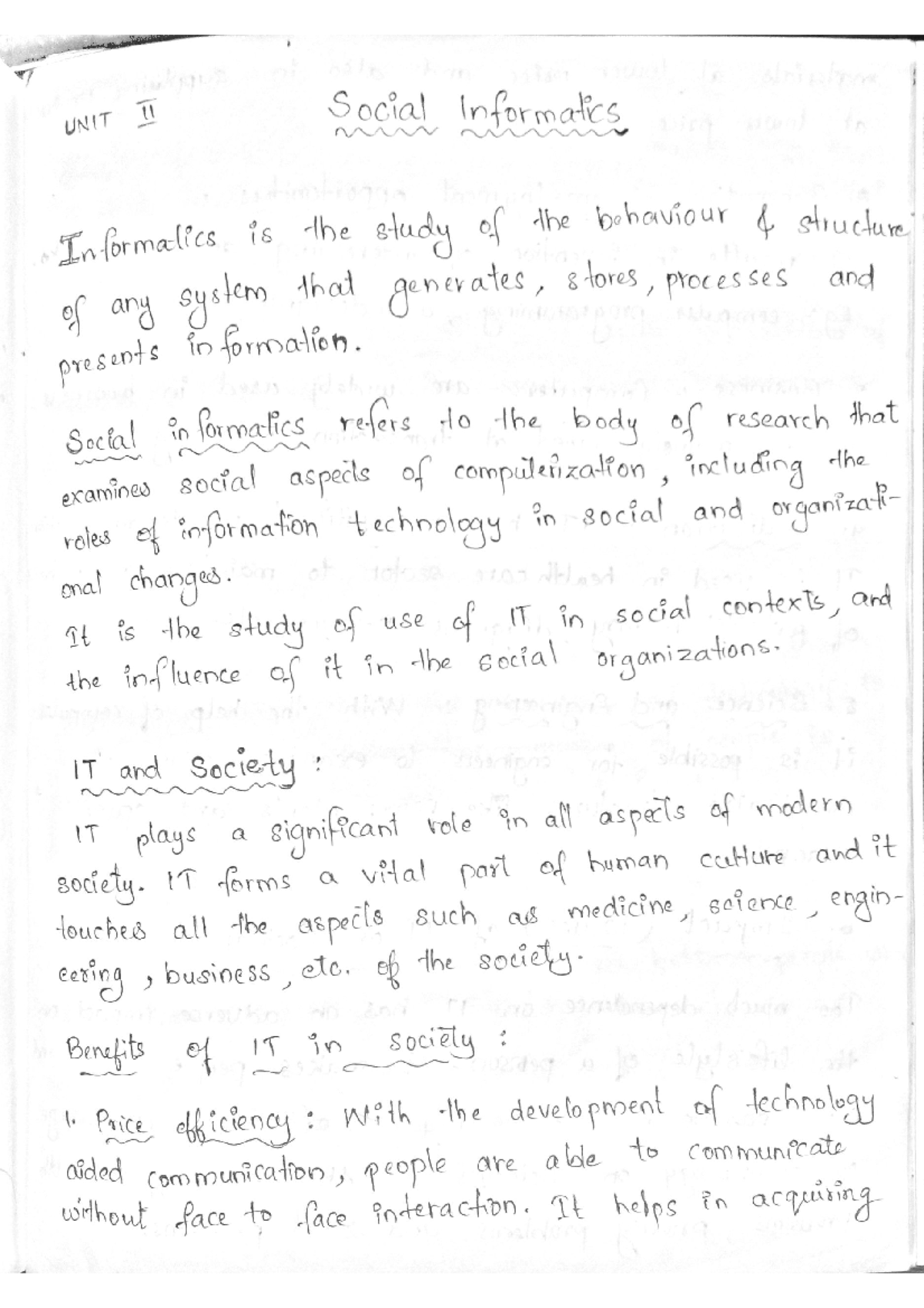 Informatics 2nd module - General Informatics Skills - Studocu