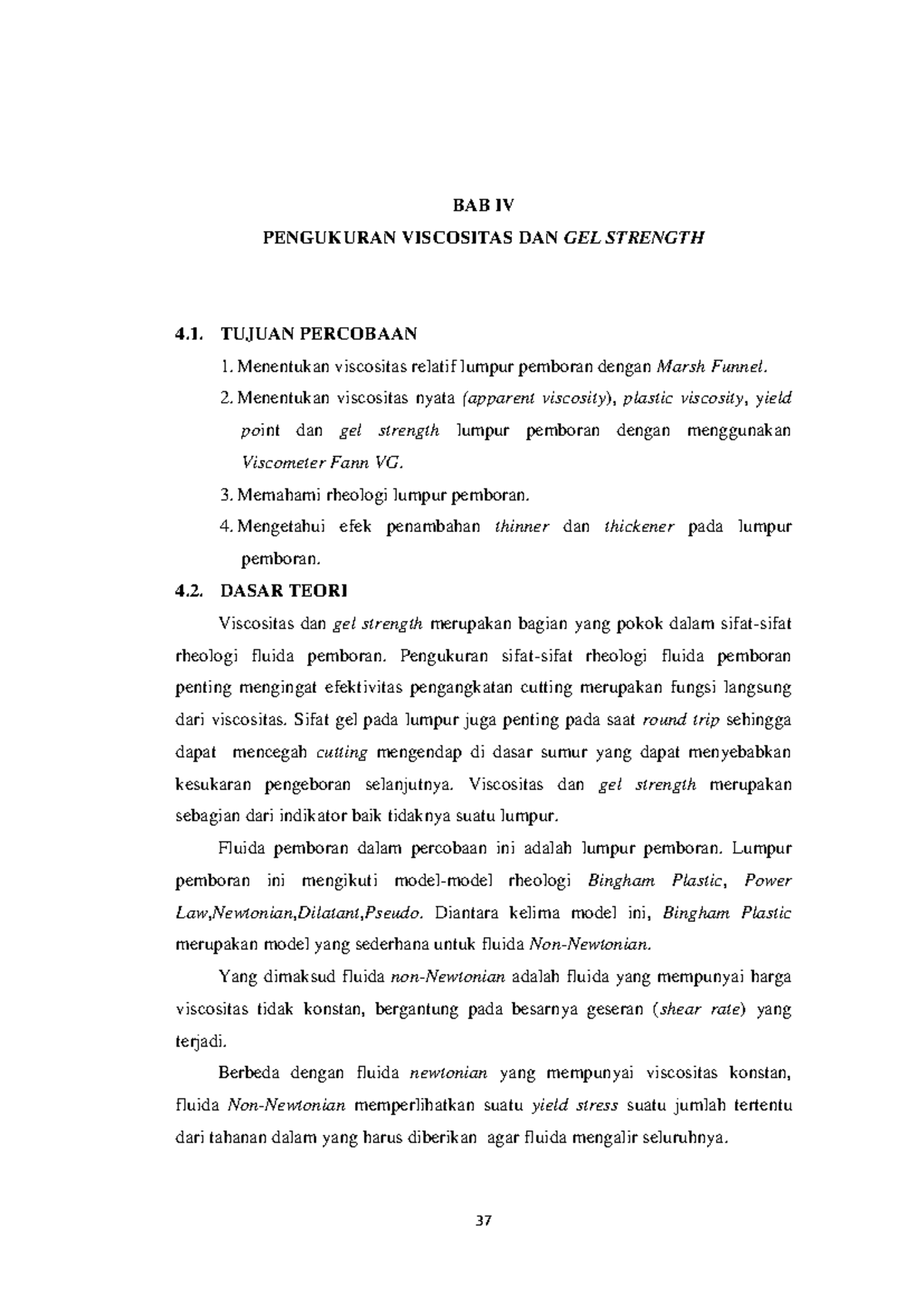 BAB 4 Draft Laporan Praktikum Analisa Lumpur Pemboran ADAM Rakha - 37 ...