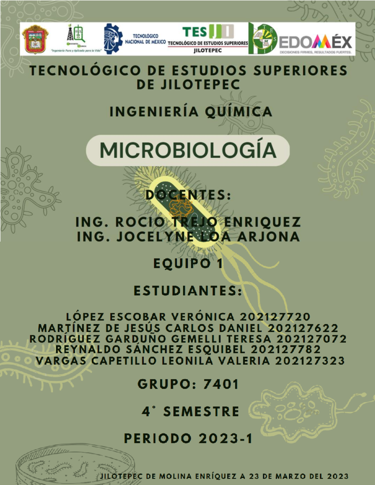 Practica Microbiologia - [TÍTULO DEL DOCUMENTO] FO-ACA- 11 Versión 1 ...