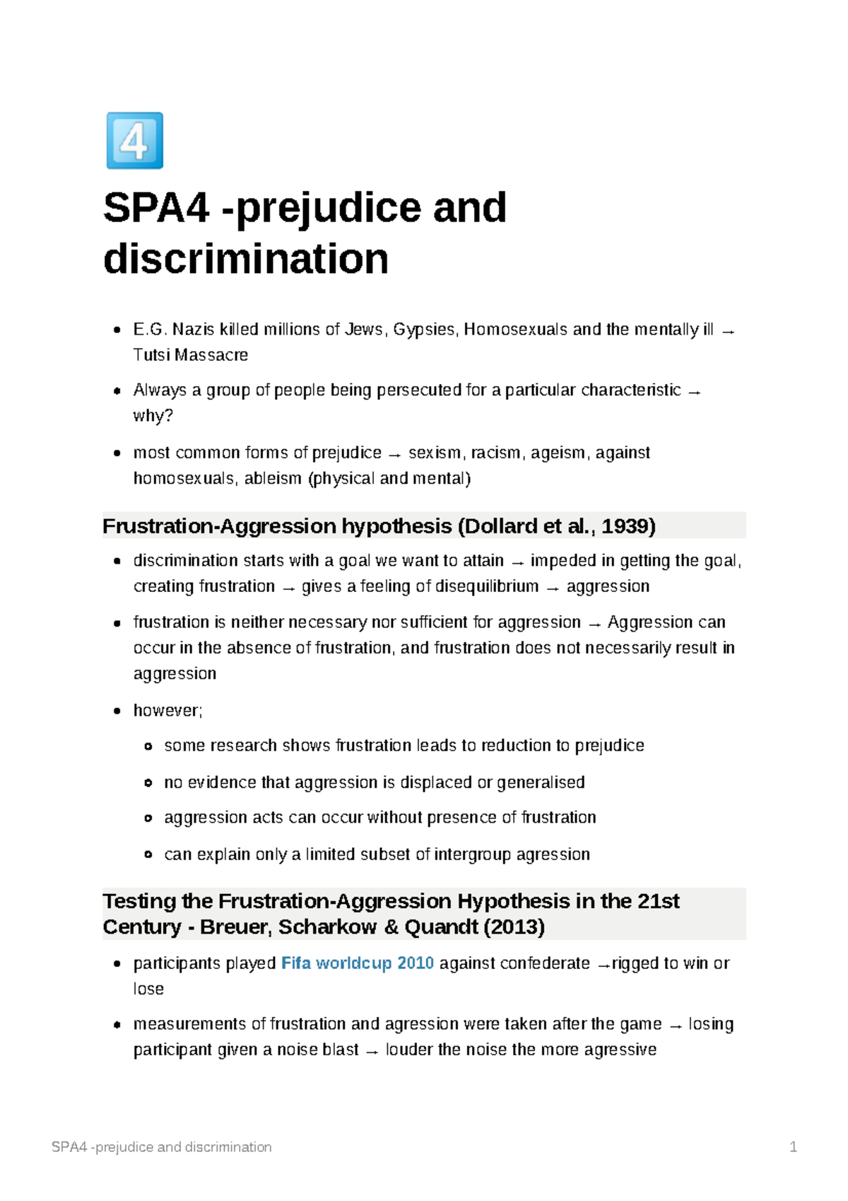 SPA4 -prejudice and discrimination - Nazis killed millions of Jews ...