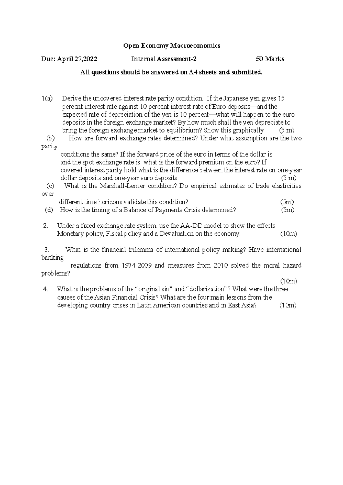 oem-internal-assessment-ii-open-economy-macroeconomics-due-april-27