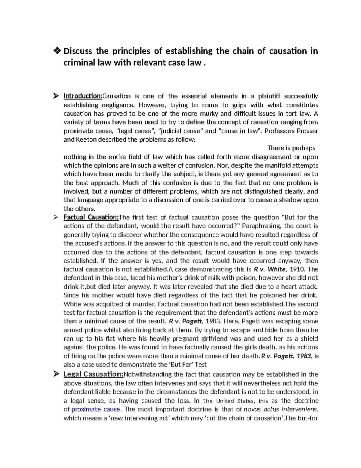 Causation-is-one-of-the-essential-elements-in-a-plaintiff-successfully ...