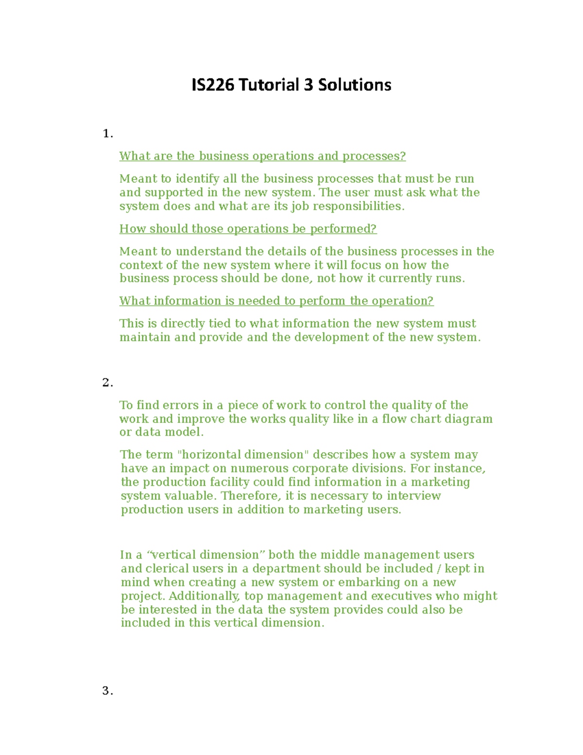 Wk4-T3 - Copy - Solutions only. Questions removed. - IS226 Tutorial 3 ...