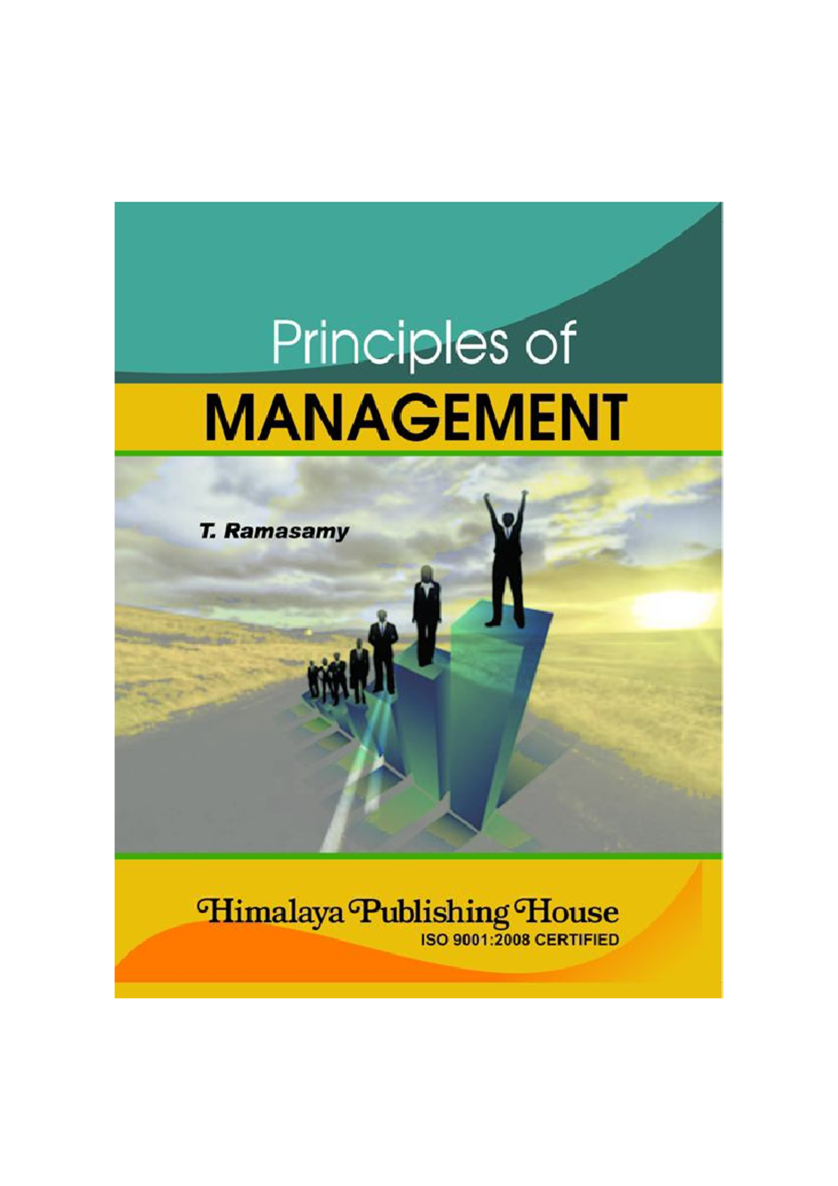 Introduction TO Management - PRINCIPLES OF MANAGEMENT Dr. T. RAMASAMY M ...