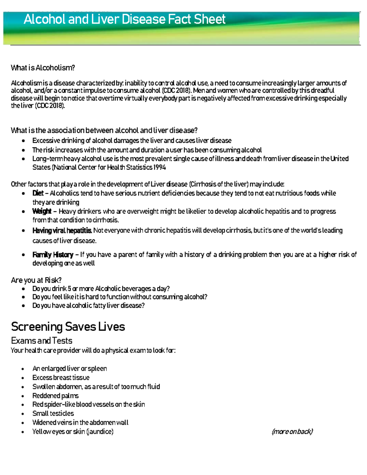 Fact sheet Drugs and Health-updated - Warning: TT: undefined function ...
