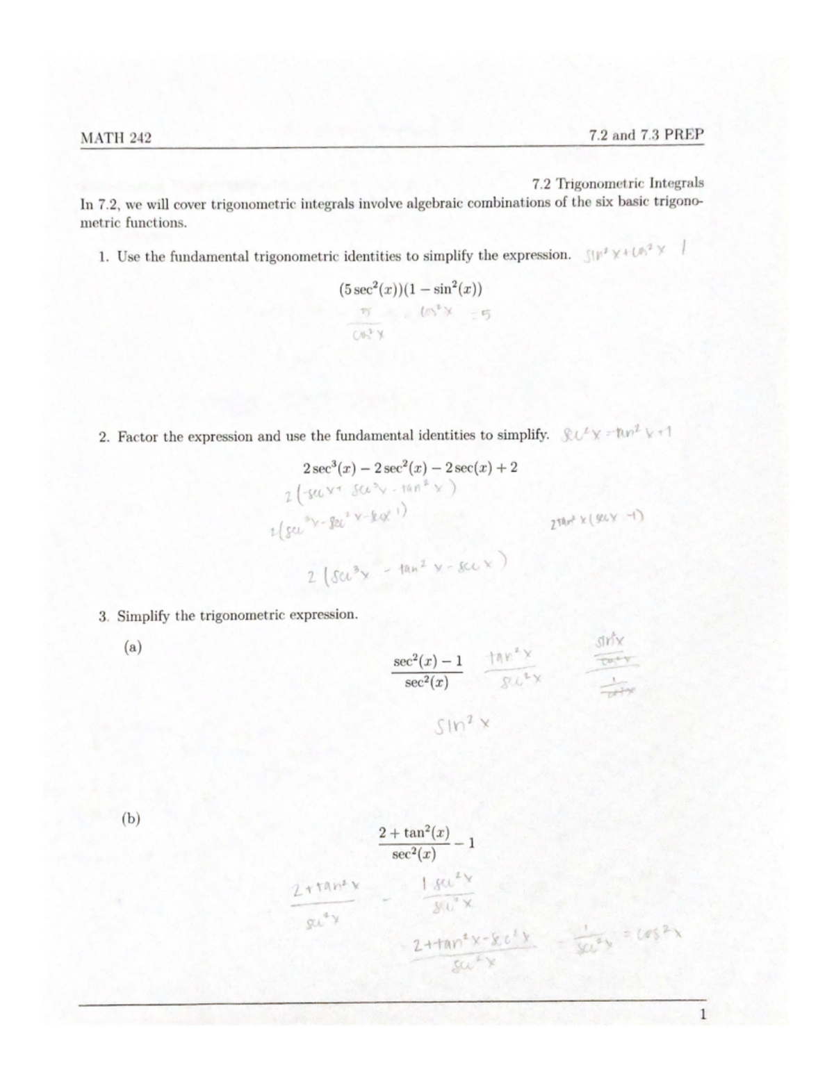 MATH 242 7 - Chapter 7 Lesson 3 lecture notes, Dr. Liu - MATH 242 - Studocu