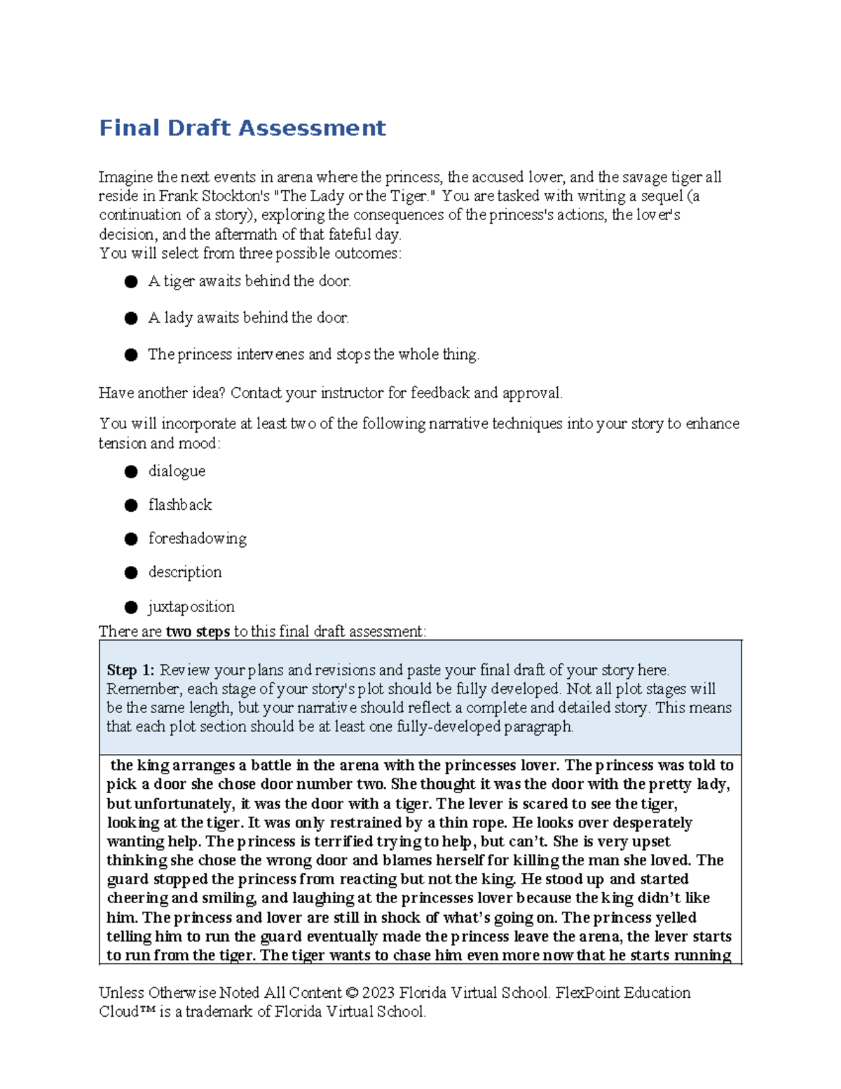 06 05 final draft 3 - Nnn - Final Draft Assessment Imagine the next ...