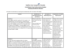 CJ 230 Module Six Practice Activity Template - CJ230 - CJ 230 Module ...