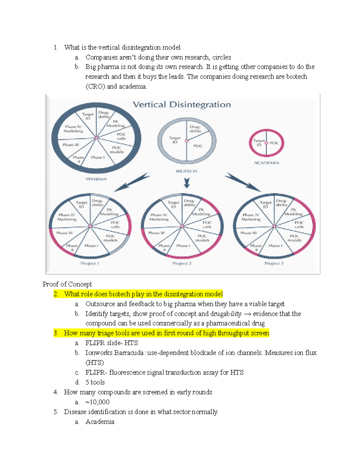 Drug Development Test - Lecture notes All - 1. What is the vertical ...