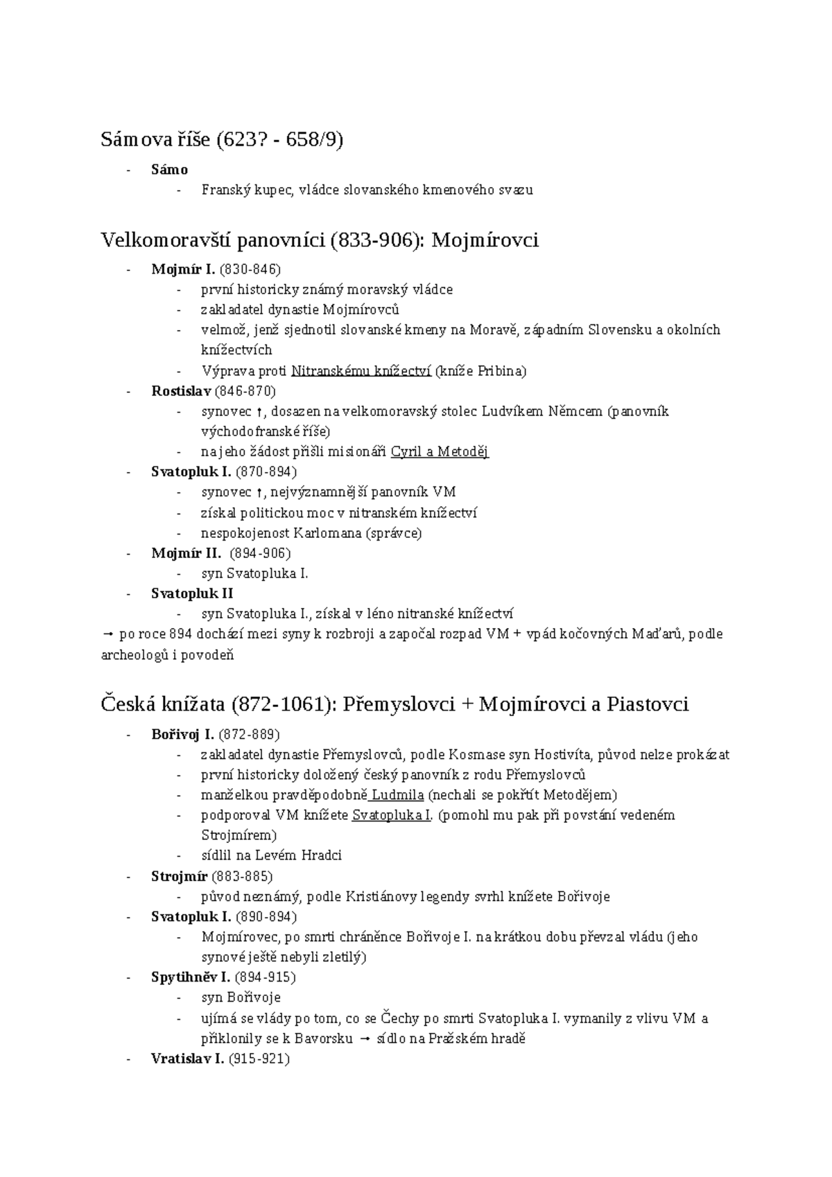 Hlava státu-České a československé právní dějiny - Sámova říše (623 ...