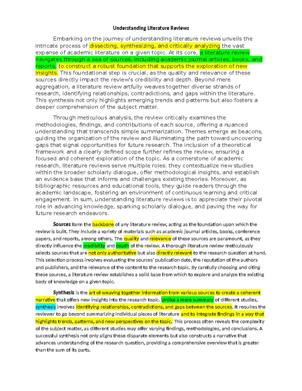 Understanding-Literature-Review - Understanding Literature Reviews ...