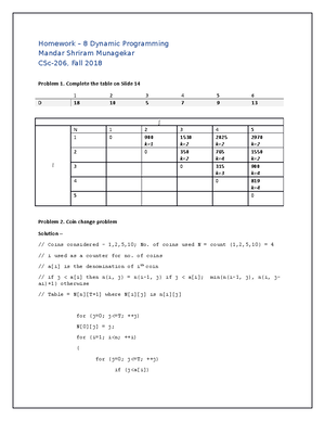 Backtracking Assignment - Assignment 7 – Maze Problem Mandar Shriram ...
