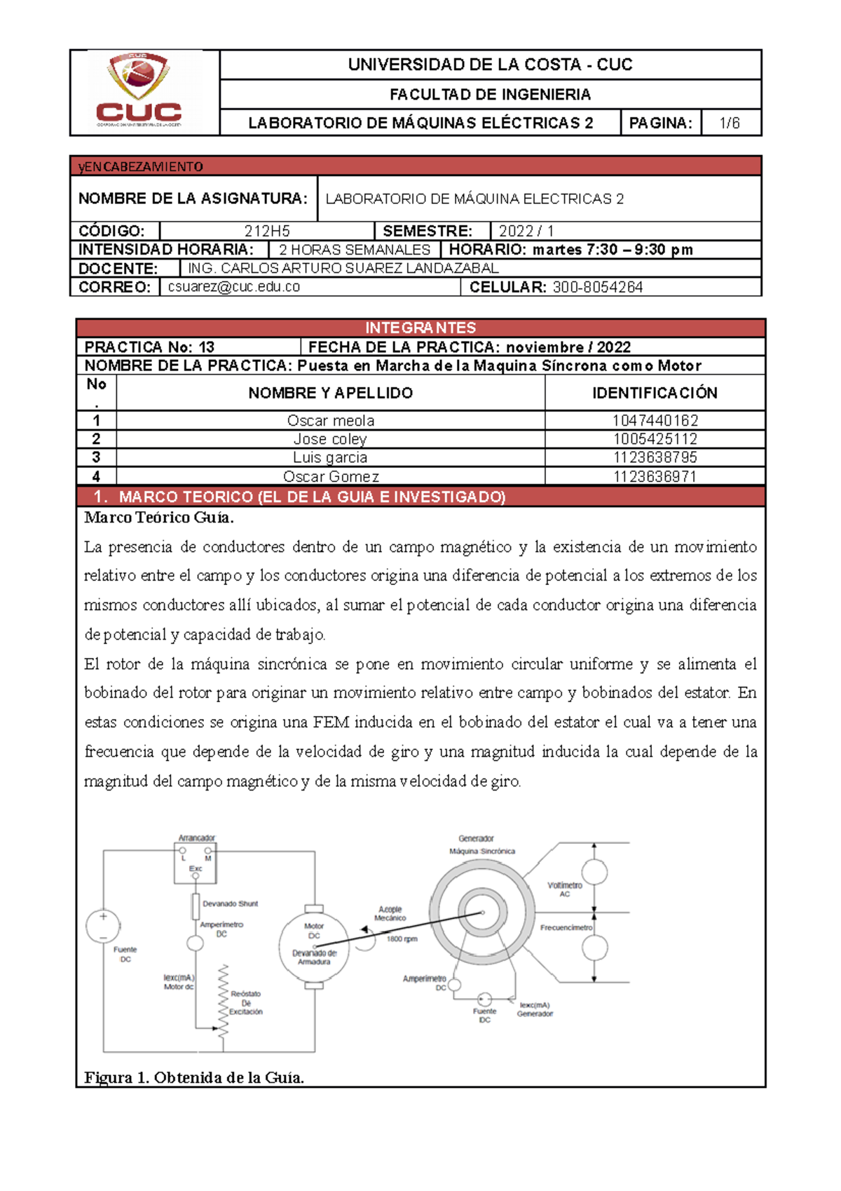 Laboratorio GUÍA 13final - FACULTAD DE INGENIERIA LABORATORIO DE ...