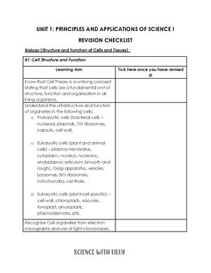Unit-1-Revision-Guide - Physics - BTEC Applied Science Unit 1 Revision ...