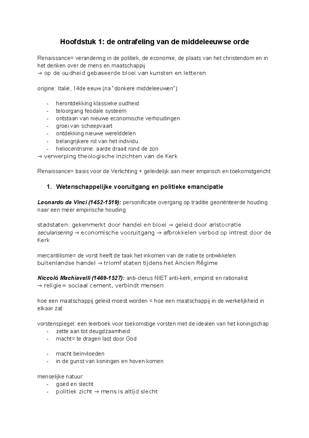 Hoofdstuk 1 - vrijheid gelijkheid solidariteit - Sociale en politieke ...