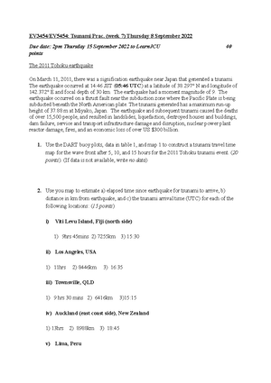 Natural Hazards Exam Prep - Natural Hazards – Exam Prep Week 1: What is ...