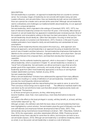 Trait-based perspectives of le - Trait-Based Perspectives of Leadership ...