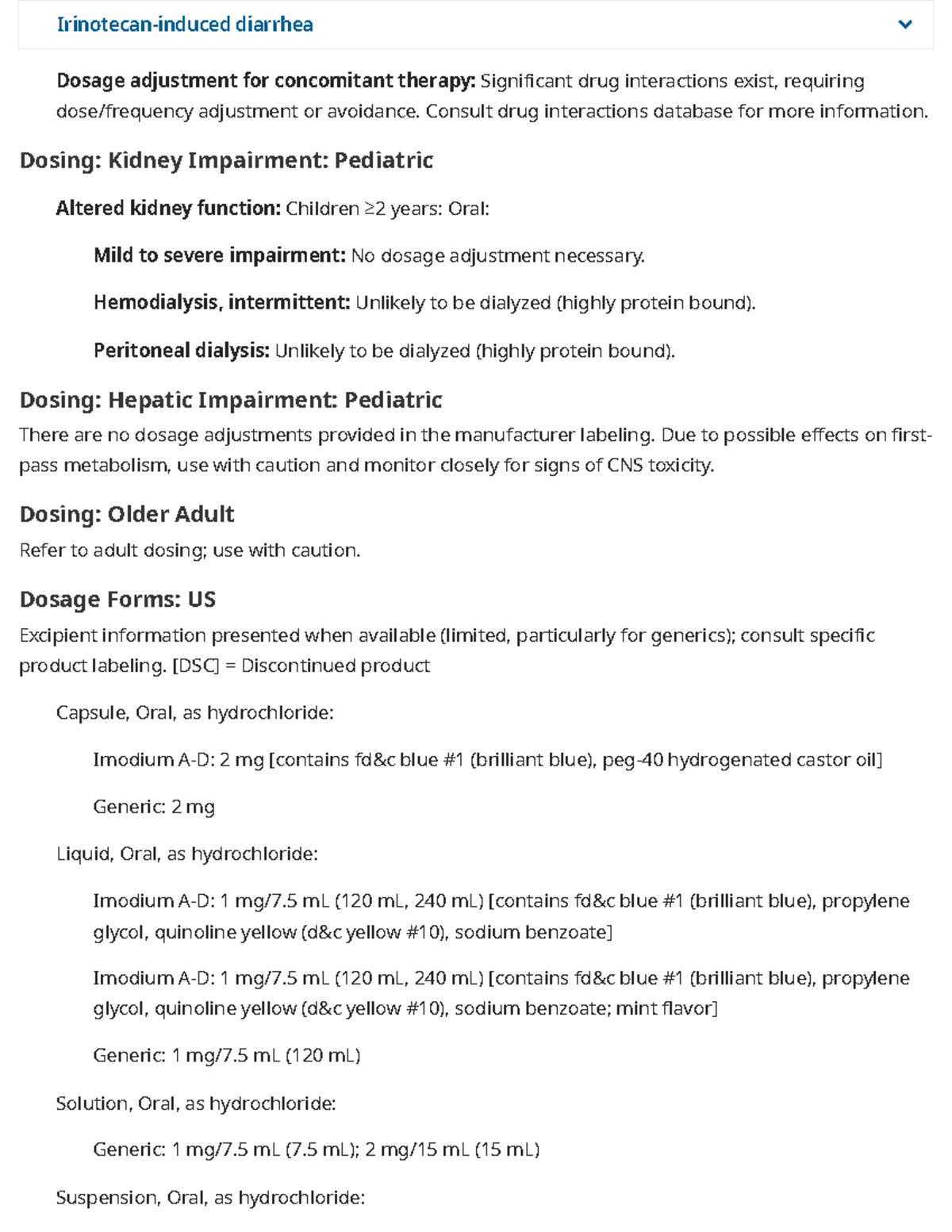 12l - why do we do this - Dosage adjustment for concomitant therapy ...