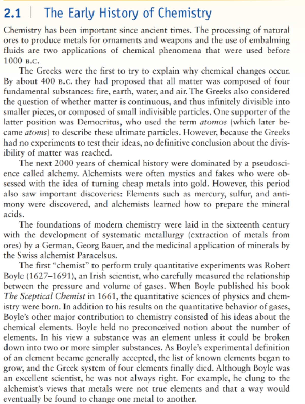Png2pdf - chapter 2.1 notes - 2 The Early History of Chemistry ...