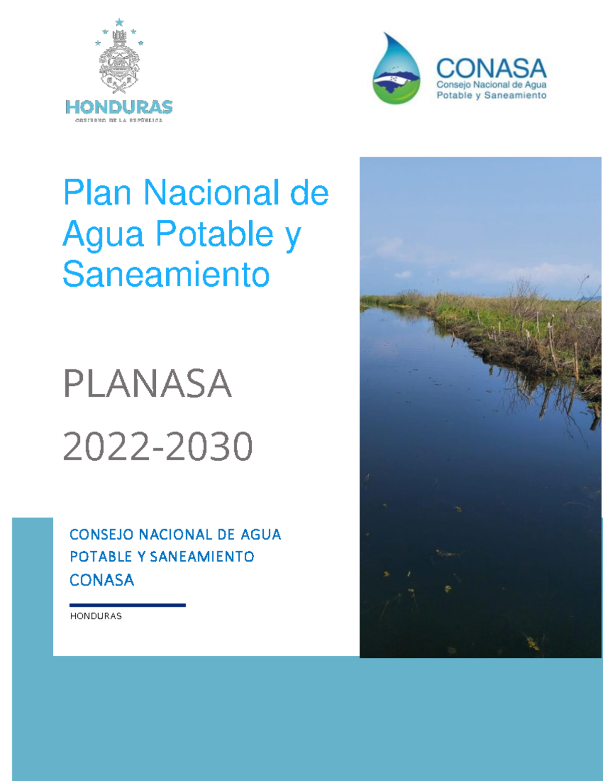Planasa 2022-2030 Aprobado 21 - CONSEJO NACIONAL DE AGUA POTABLE Y SANEAMIENTO CONASA HONDURAS ...