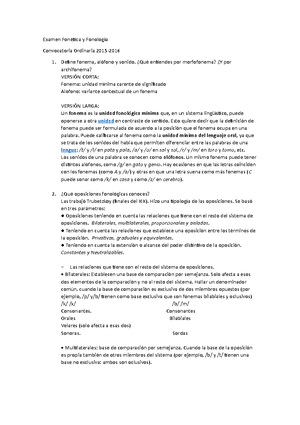 Fonetica Y Fonologia Apuntes - FONETICA Y FONOLOGIA: APUNTES LAS ...