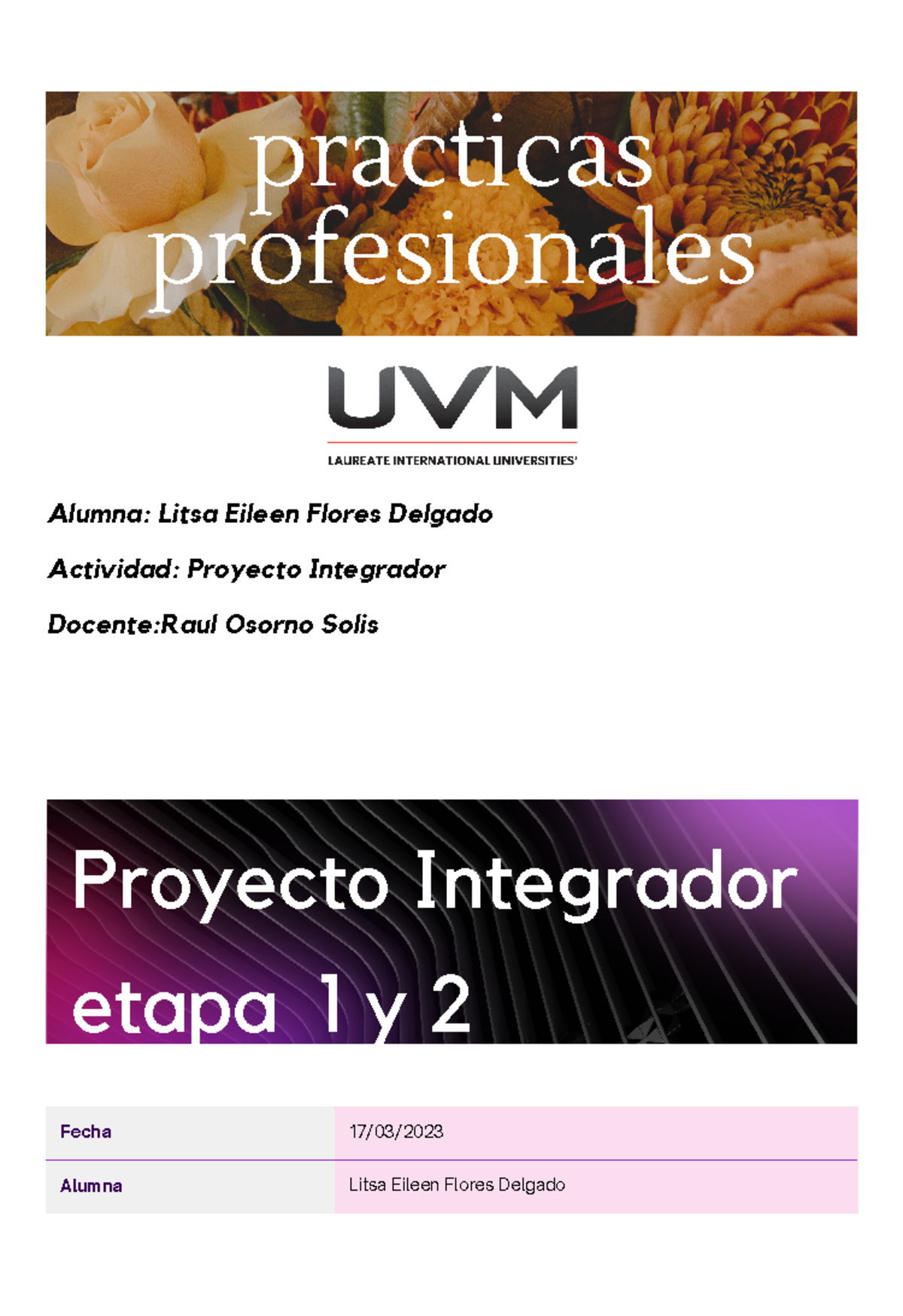 Proyecto In et12 - Alumna: Litsa Eileen Flores Delgado Actividad ...