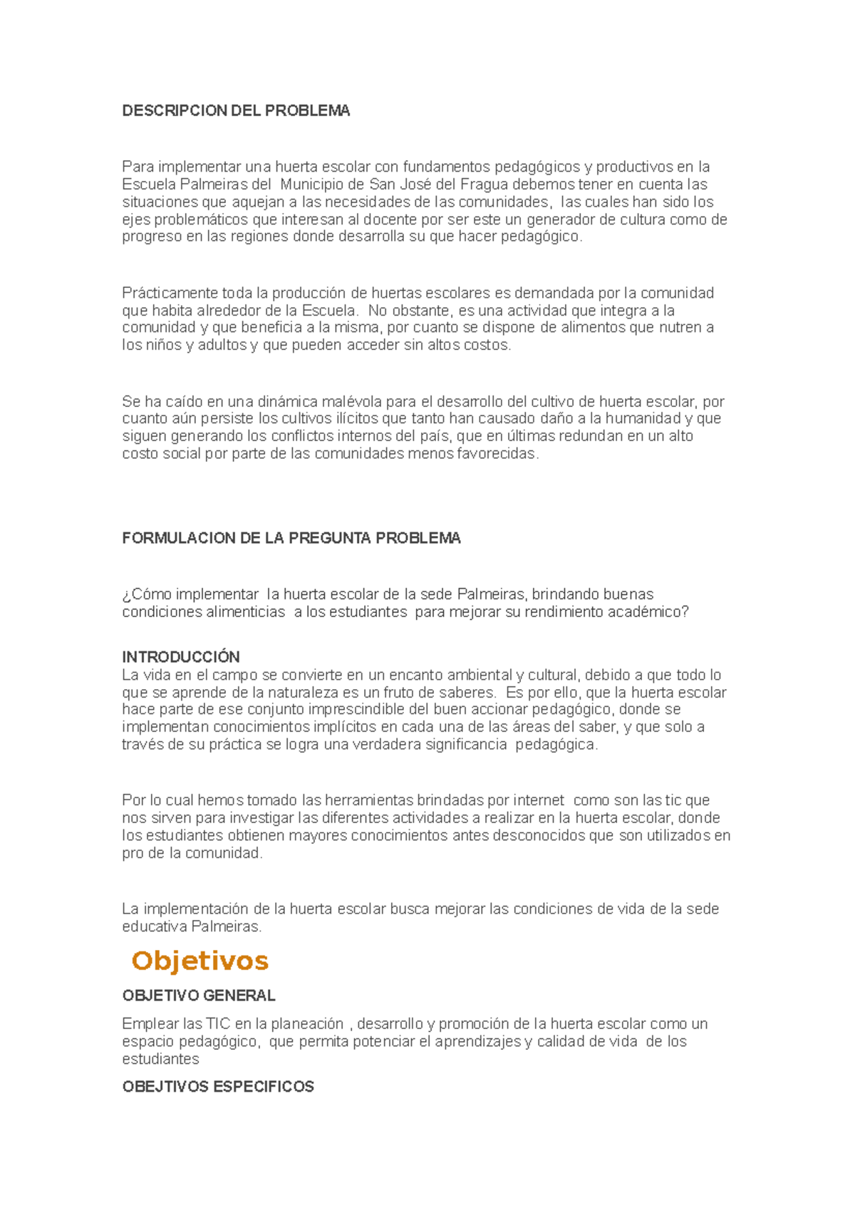 Descripcion DEL Problema SALUD Y SOCIEDAD - DESCRIPCION DEL PROBLEMA ...