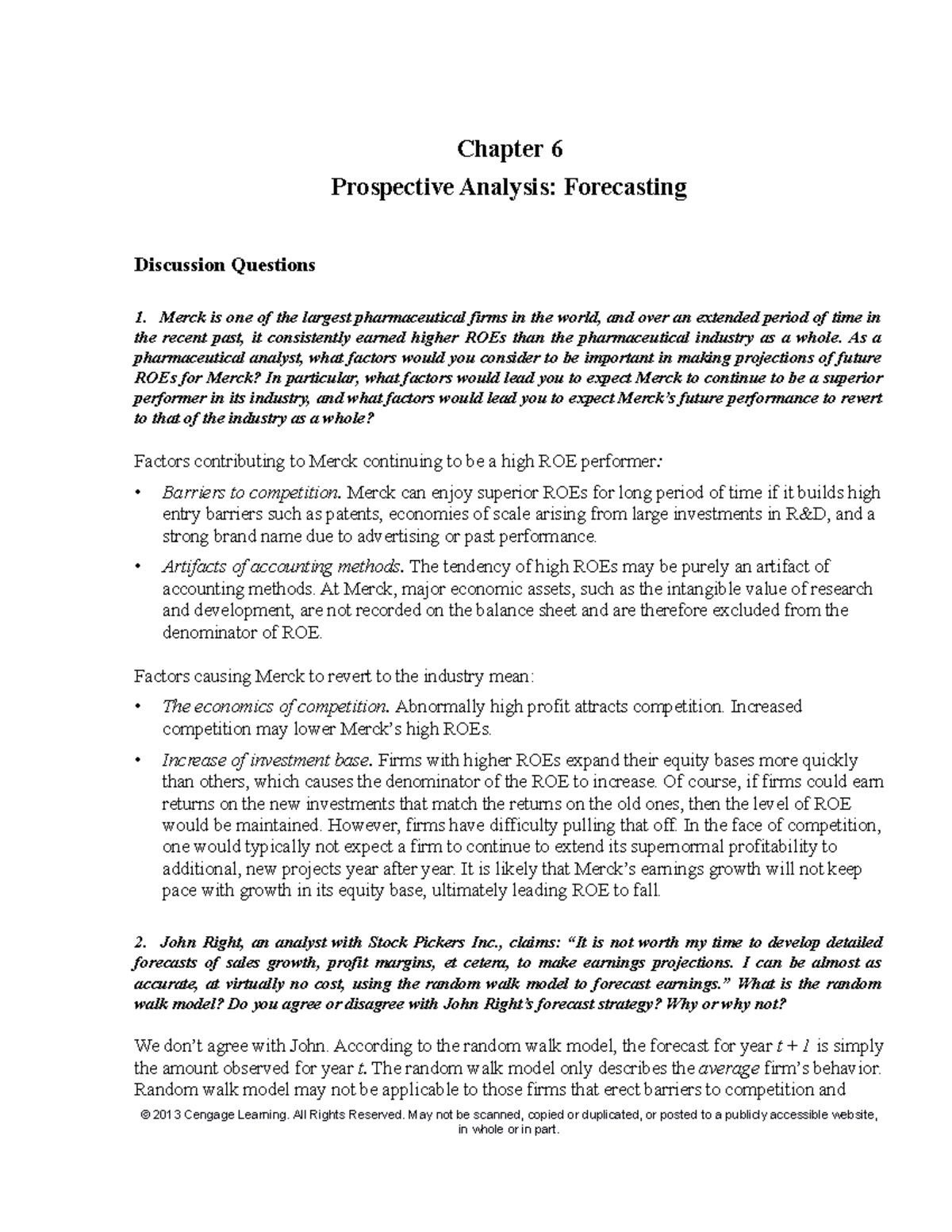 Chapter 6 solutions 5th edition - 112612 final - Chapter 6 Chapter 6 ...