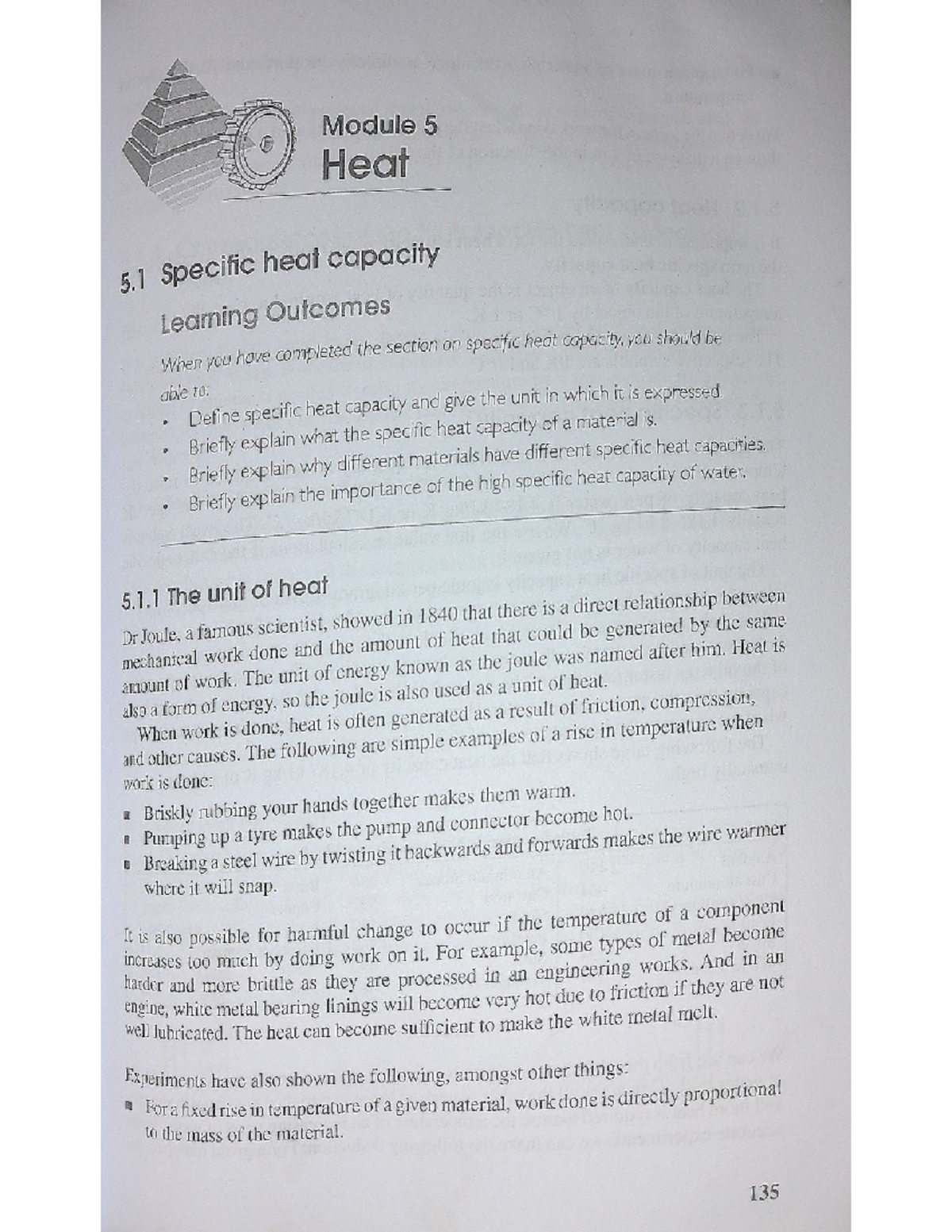 Heat N3 ES - A must read - Module 5 Heat 5 Specific heat capacity ...