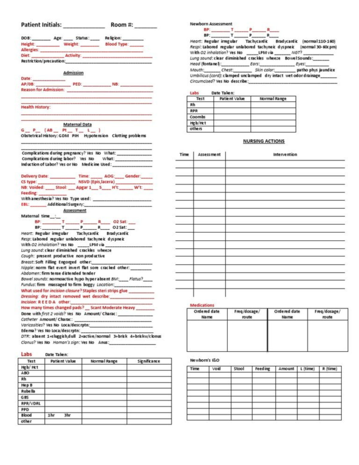 OB clinical SBAR report worksheet - AHSL 3422 - Studocu