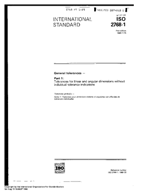 ISO 2768-2(Geometrical tolerances) - raftarsazmani - Studocu