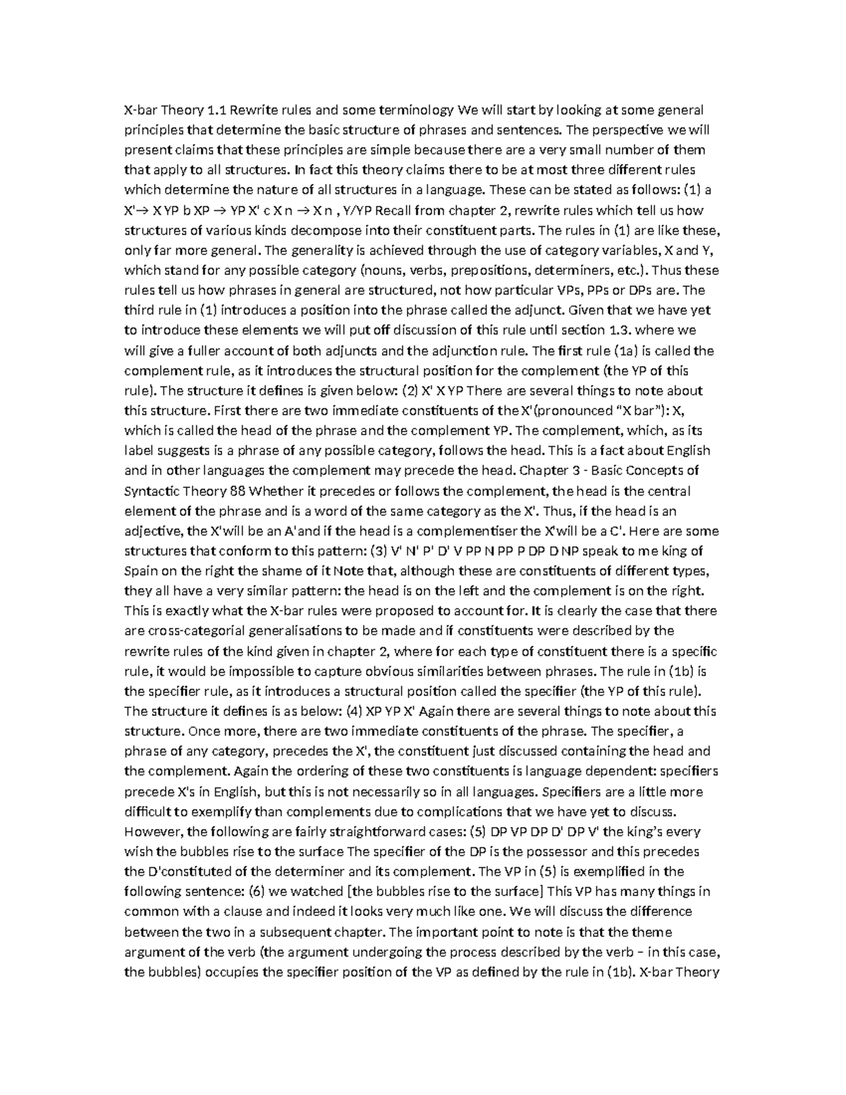22222222 Ffff X bar Theory 1 Rewrite Rules And Some Terminology We 22222222-ffff-x-bar-theory-1-rewrite-rules-and-some-terminology-we