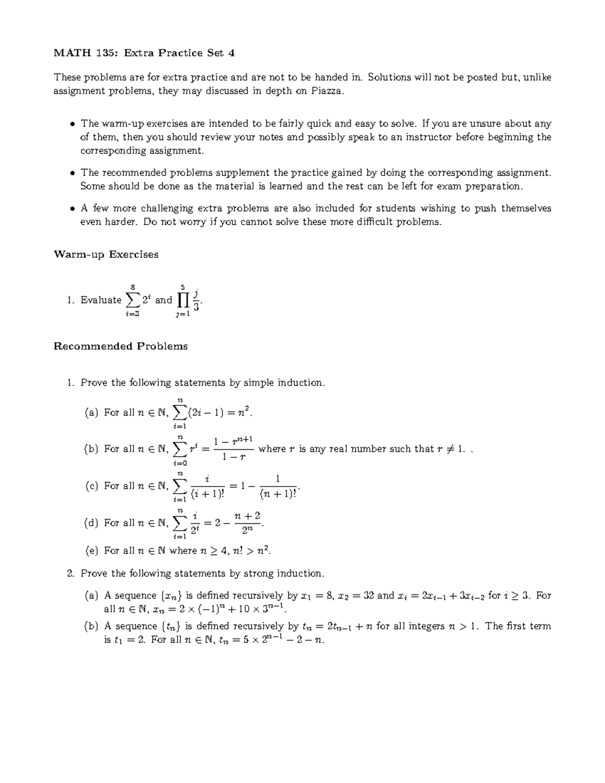 MATH135Extra Practice 04 from 2021 winter - MATH 135: Extra Practice ...