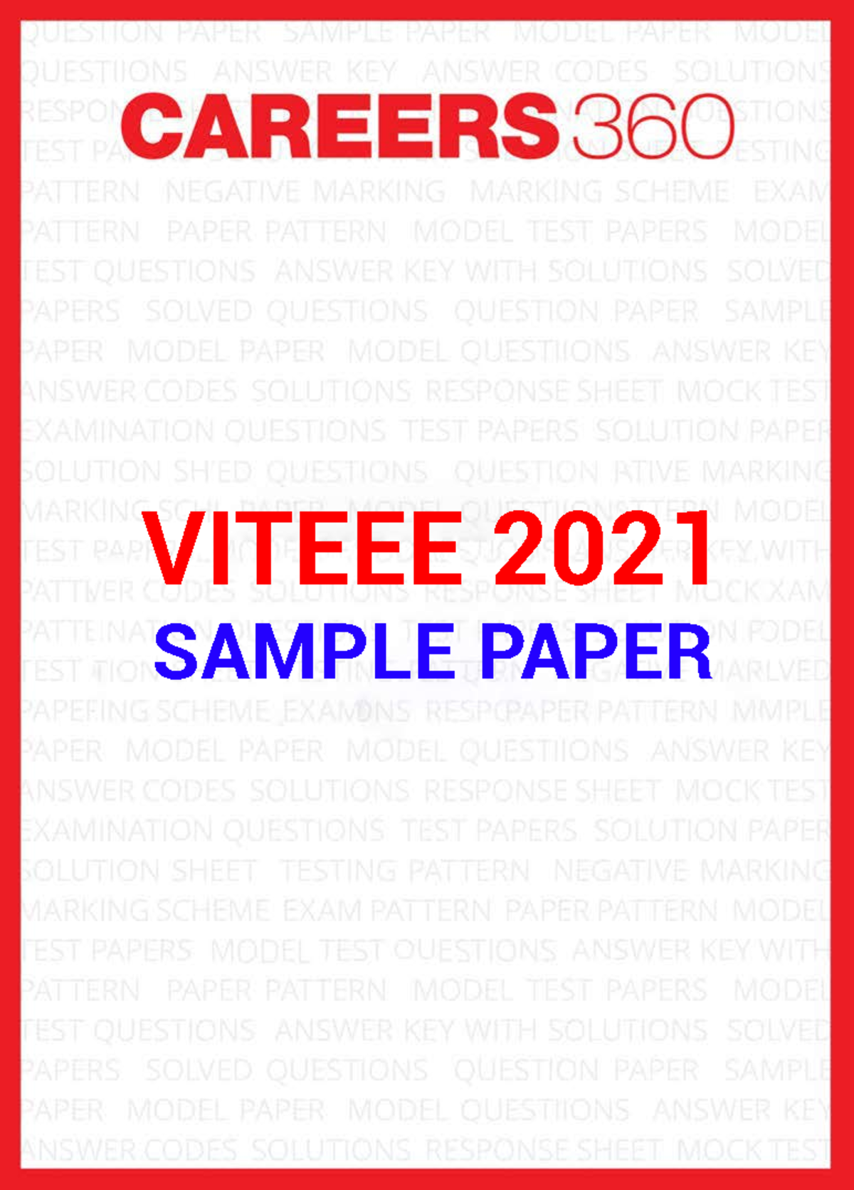 Viteee 2021 Sample Paper - VITEEE2 021 SAMPLEPAPER Q. PHYSICS 1. A mass ...
